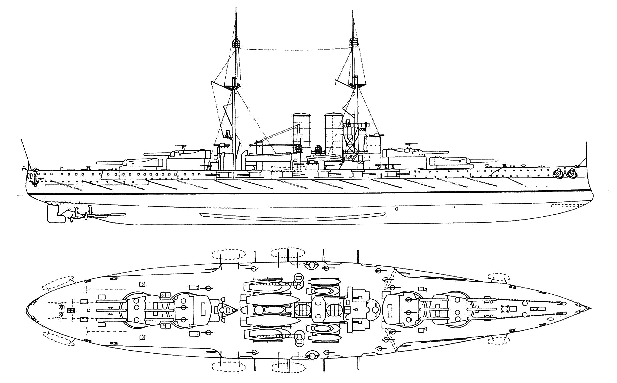ANTE'S TEGETTHOFF CLASS DREADNOUGHTS